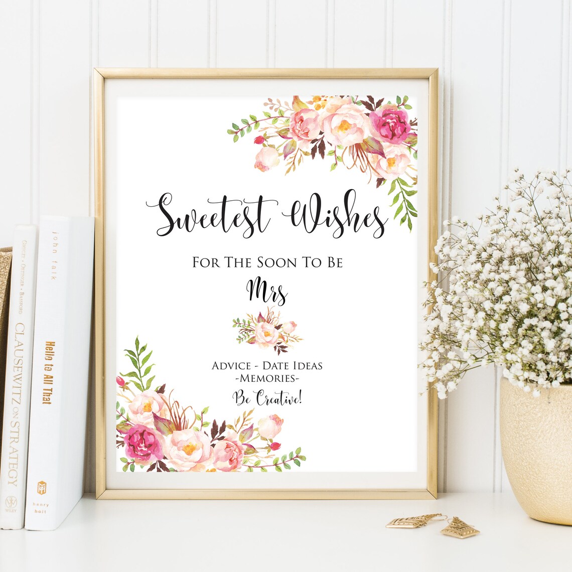 Well Wishes Sign Sweet Well Wishes Sign Rustic Well Wishes - Etsy