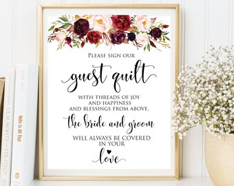 Wedding Guest Quilt | Etsy