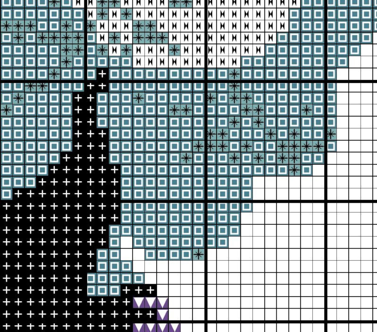 Cross Stitch Pattern Graphic Cross Stitch Cross Stitch PDF - Etsy