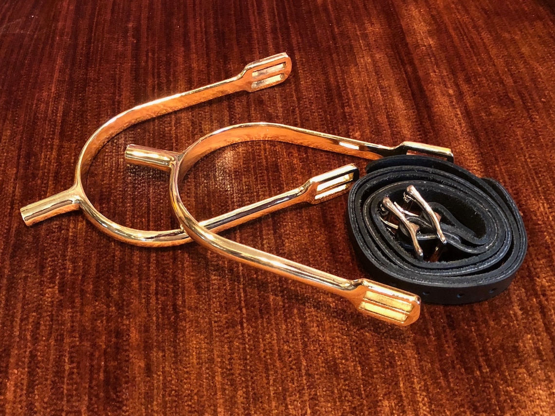 Cavalry Combat Spurs With Straps Order of the Spur - Etsy