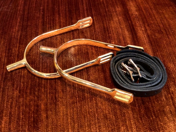 Cavalry Combat Spurs With Straps Order of the Spur | Etsy