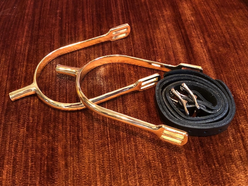 Cavalry Combat Spurs With Straps Order of the Spur - Etsy