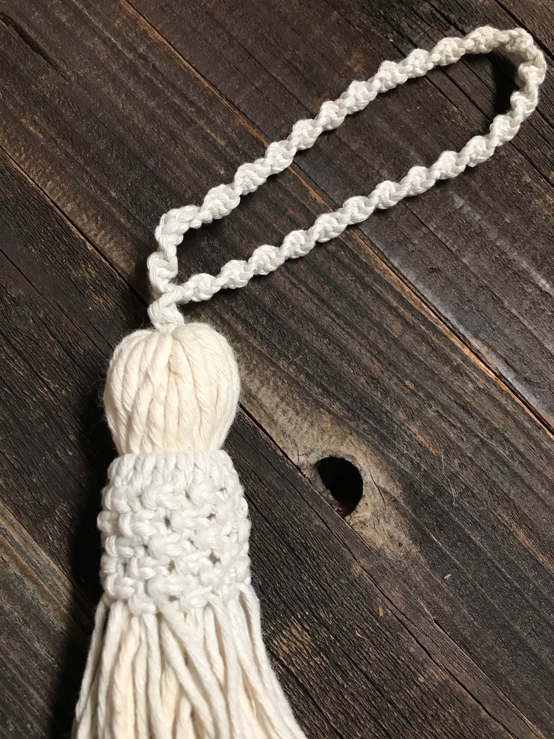 Macrame Door Knob Tassel - Etsy