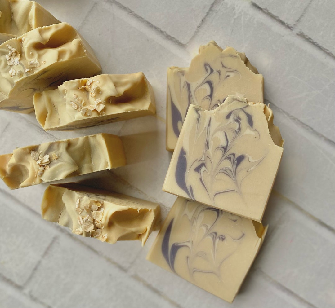 Blueberry Oat Soap Bar With Coconut Milk Shea Butter Colloidal Oatmeal ...