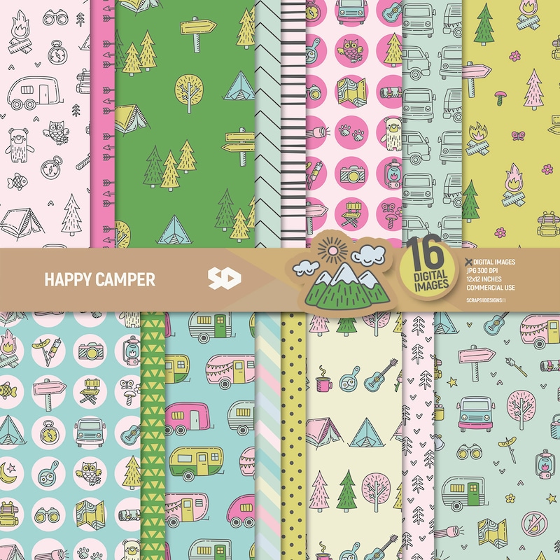 Camper Patterns - Etsy