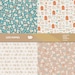 Cute Puppies Digital Paper Pack, Dog Scrapbook Pages, Bobtail Patterns ...