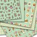 Easter Day Digital Paper, Bunny Scrapbook Pages, Floral Pattern, Spring ...