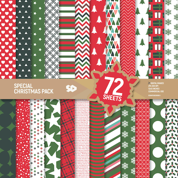 Christmas Paper - Etsy