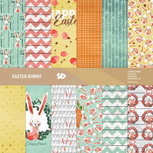 Easter Scrapbook Pages - Etsy