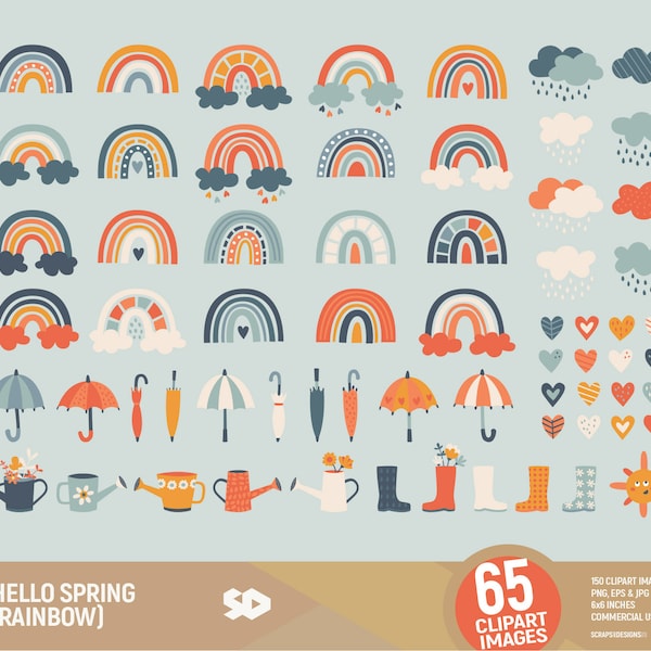 Rain Umbrella - Etsy