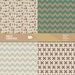 Sweet Christmas Digital Paper Pack. Watercolor Scrapbooking Pages ...