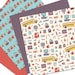 Back to School Digital Paper Pack, Teacher Scrapbook Pages, Classroom ...