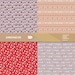 Christmas Digital Paper Pack. Christmas Scrapbooking Pages, Christmas ...