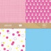 Cats Digital Paper Pack, Cat Scrapbook Pages, Patterns, Fish, Cats and ...