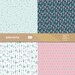 Boho Cactus Digital Paper Pack. Cactus Scrapbooking Pages, Desert ...