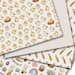Easter Day Digital Paper, Bunny Scrapbook Pages, Floral Pattern, Spring ...
