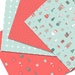 Warm Christmas Digital Paper, Santa Scrapbook Pages, Christmas Tree ...