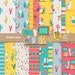 School Llama Digital Paper Pack, Cactus Scrapbook Pages, Alpaca, Kids ...