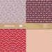 Christmas Digital Paper Pack. Christmas Scrapbooking Pages, Christmas ...