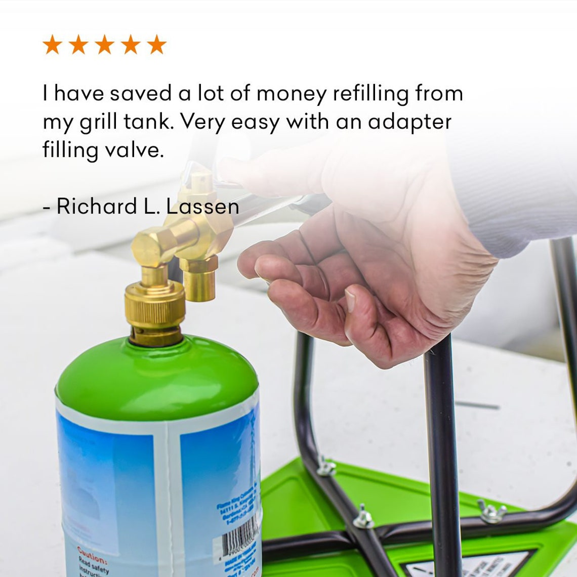 Refill Kit with 2 Refillable PROPANE TANKS Cylinders 1 14.1 | Etsy