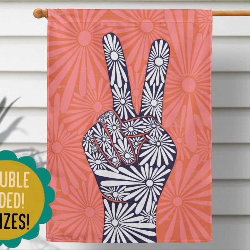 Peace Sign Yard Art - Etsy
