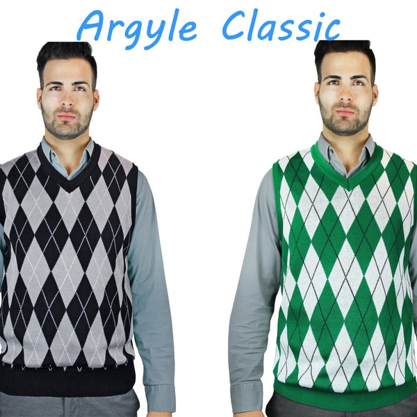 Argyle Vest Pattern - Etsy