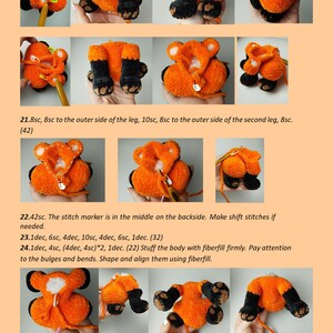 Crochet Fox Plush Pattern - Amigurumi Plushie Pattern PDF - Etsy