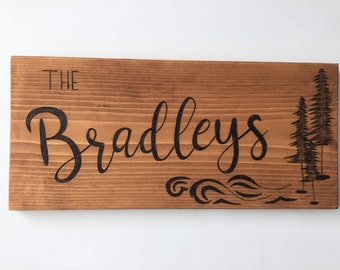 Wood burned sign | Etsy