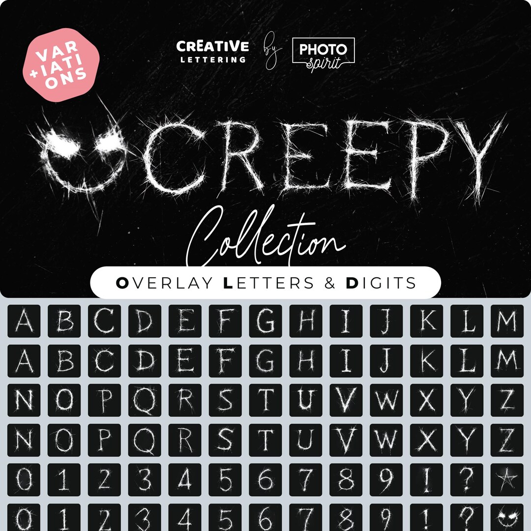 Creepy Scratches Overlays – Eerie Scratch Effects for Spooky Designs ...