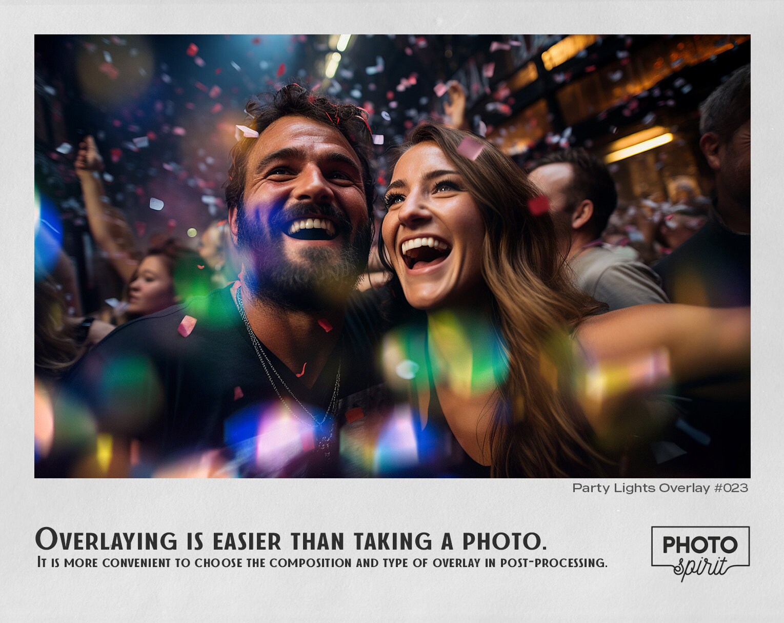 Party Lights Photo Overlays, Photoshop Actions (digital Download) - Etsy