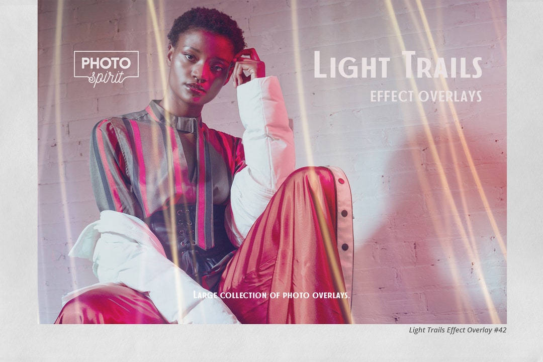 Light Trails Overlays Effect for Photoshop - Photo Design With Trails ...