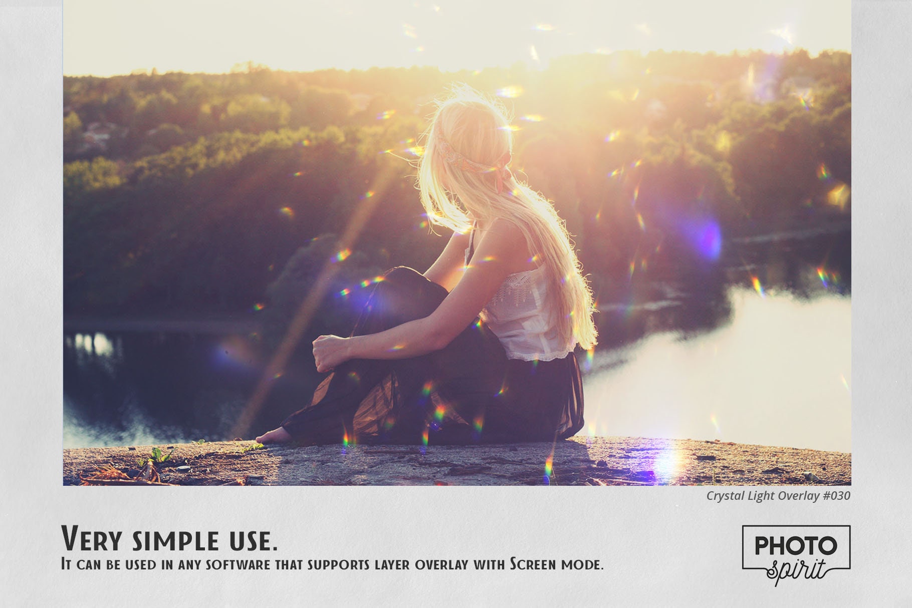 Crystal Light Effect Overlays for Photoshop for Photo - Etsy