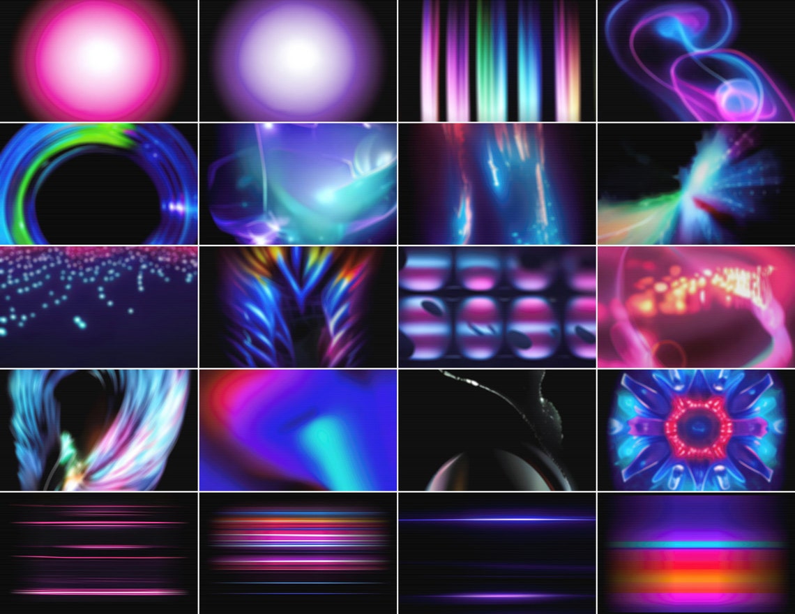Cyber Photo Overlays – Glow Effect Photoshop Actions - Etsy