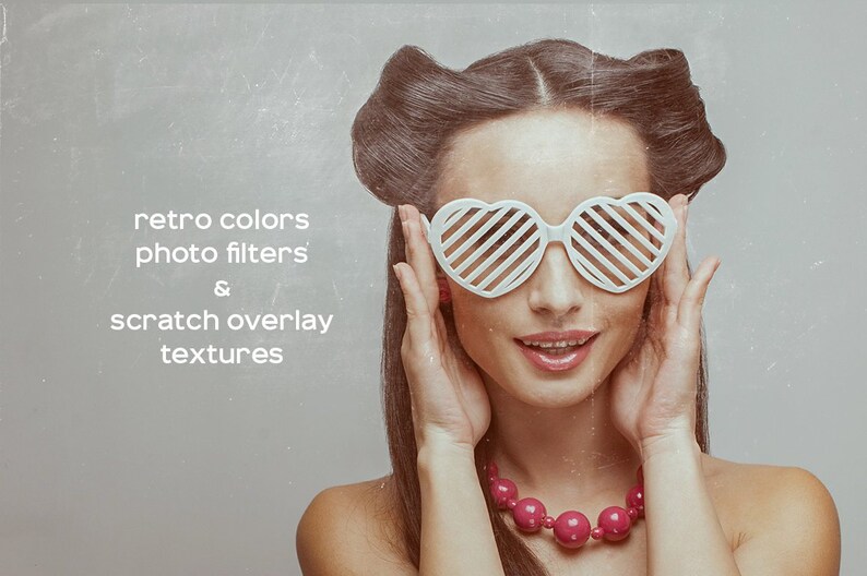 Retro Photo Toolkit: Photoshop Actions & Textures - Etsy
