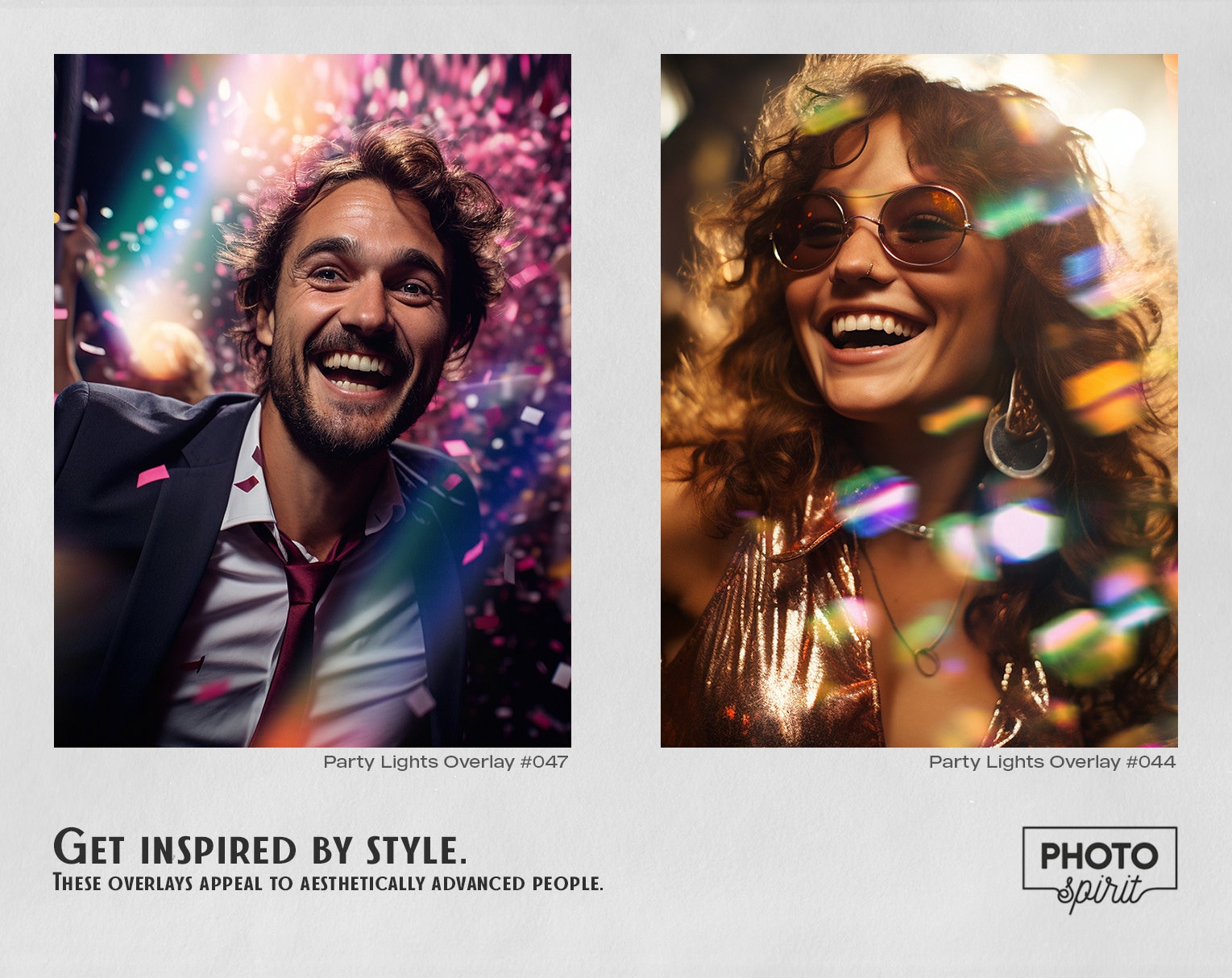 Party Lights Photo Overlays, Photoshop Actions (digital Download) - Etsy