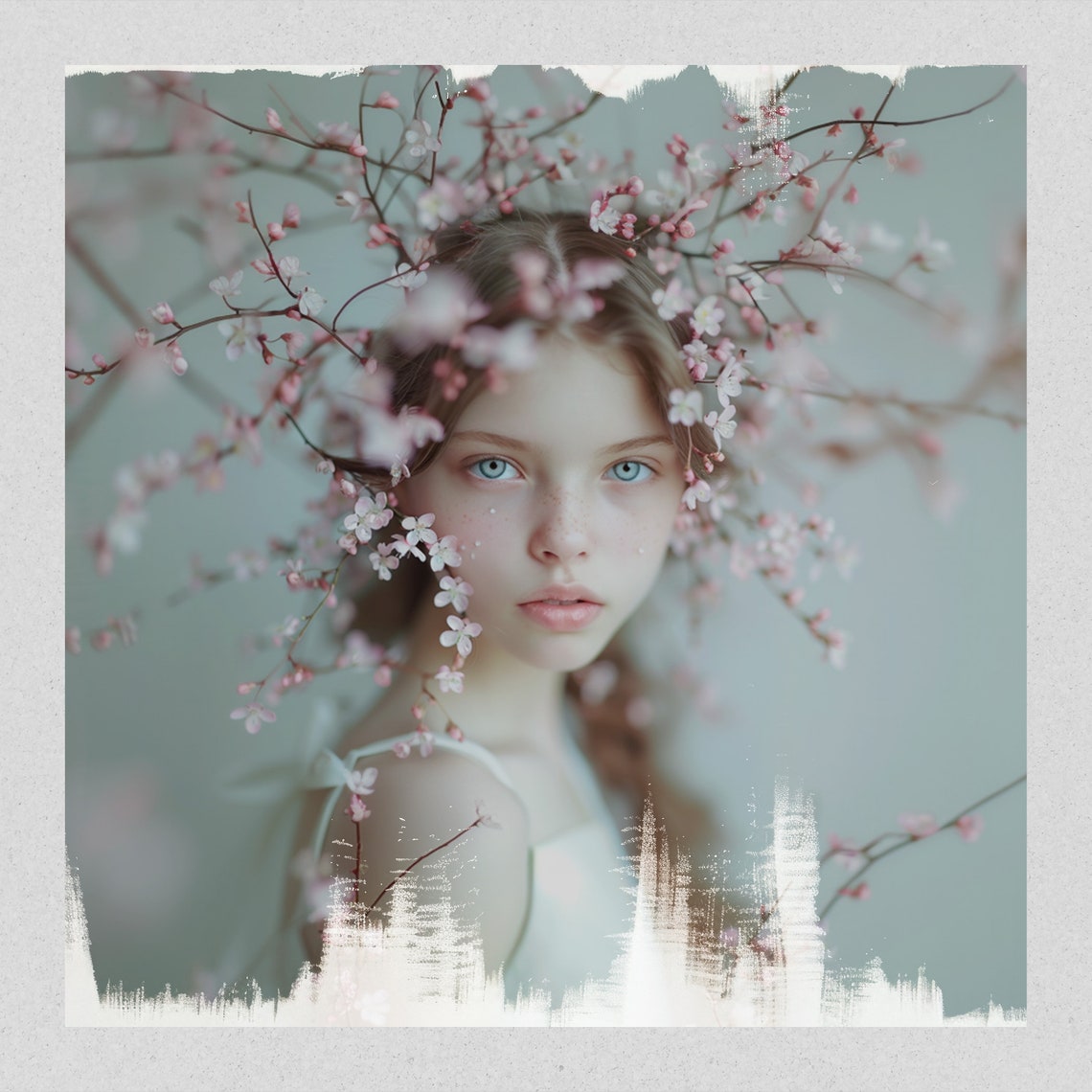 Brushstroke Photo Overlays: 37 Art Frame Effects (JPG, PNG) - Etsy