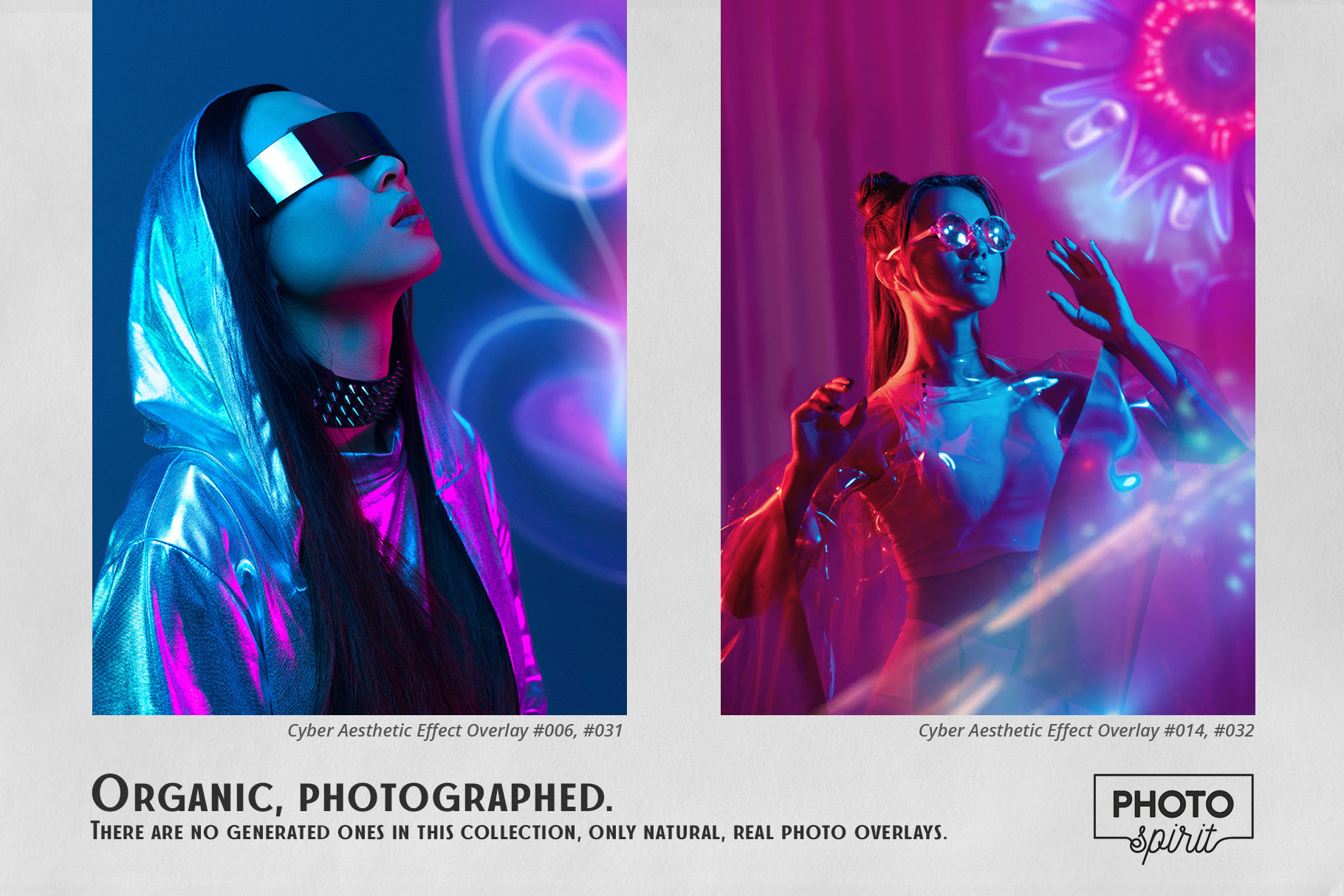 Cyber Aesthetic Overlays With Action for Photoshop Design - Etsy