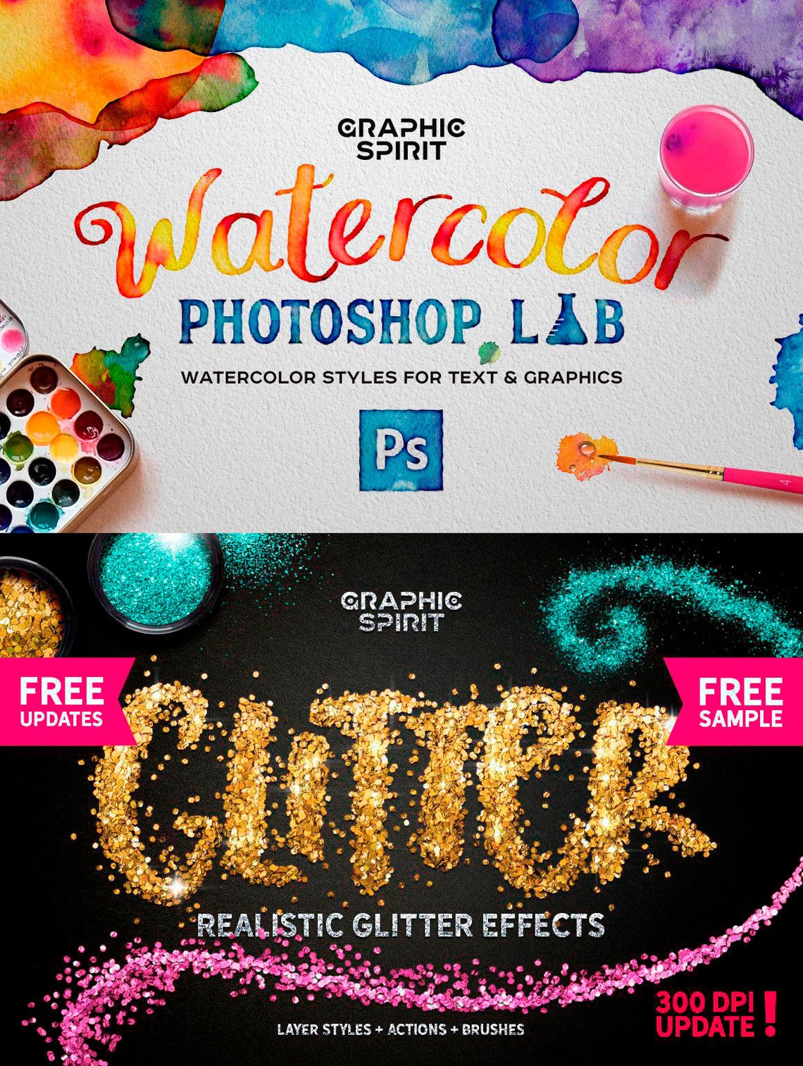 Photoshop Add-ons Bundle: 18-in-1 Effects, Styles, Graphics - Etsy