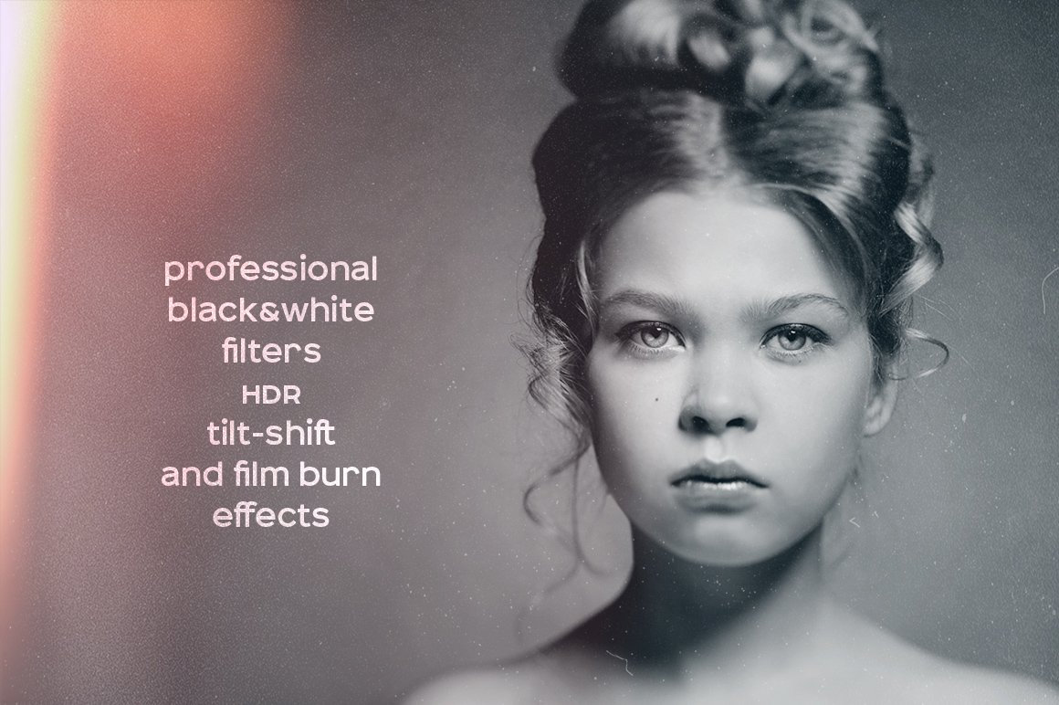 Retrophoto Toolkit Actions & Overlays for Photoshop Retro - Etsy