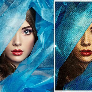 Instant Poster Effect PSD Template - Comics Effects Photoshop for Photo ...