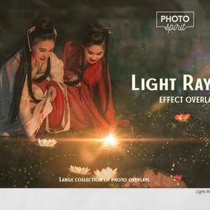 Light Rays Effect Overlays for Photoshop - Effects for Photo Design ...