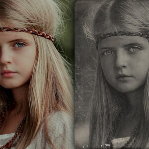 Old Photo Effect Overlays + Actions — Download Vintage Black and White ...
