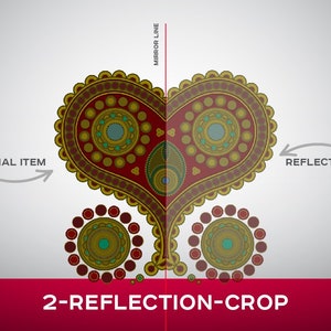 Symmetric Drawing Illustrator Templates: Mandala Kaleidoscope Maker - Etsy