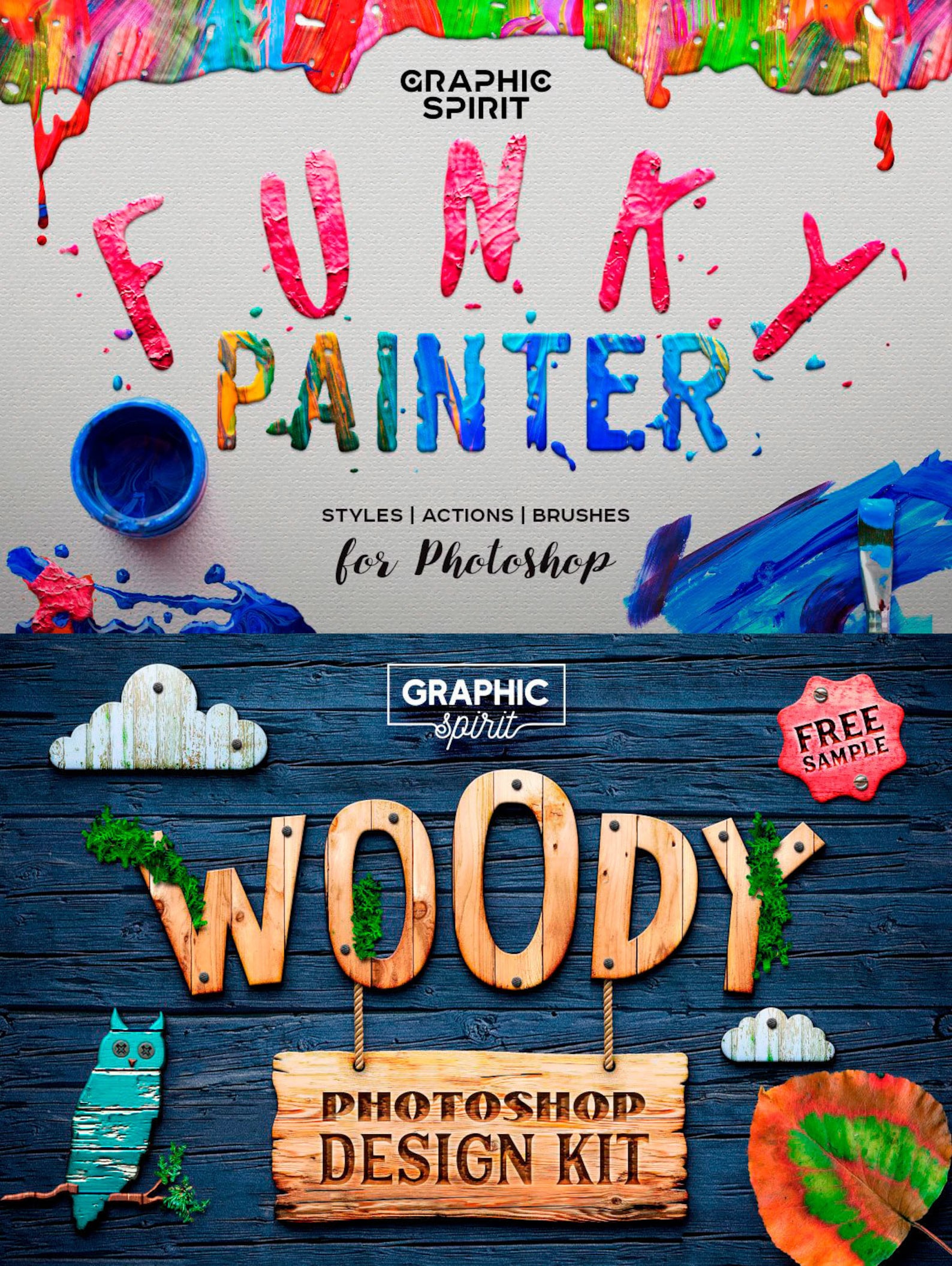 Photoshop Add-ons Bundle: 18-in-1 Effects, Styles, Graphics - Etsy