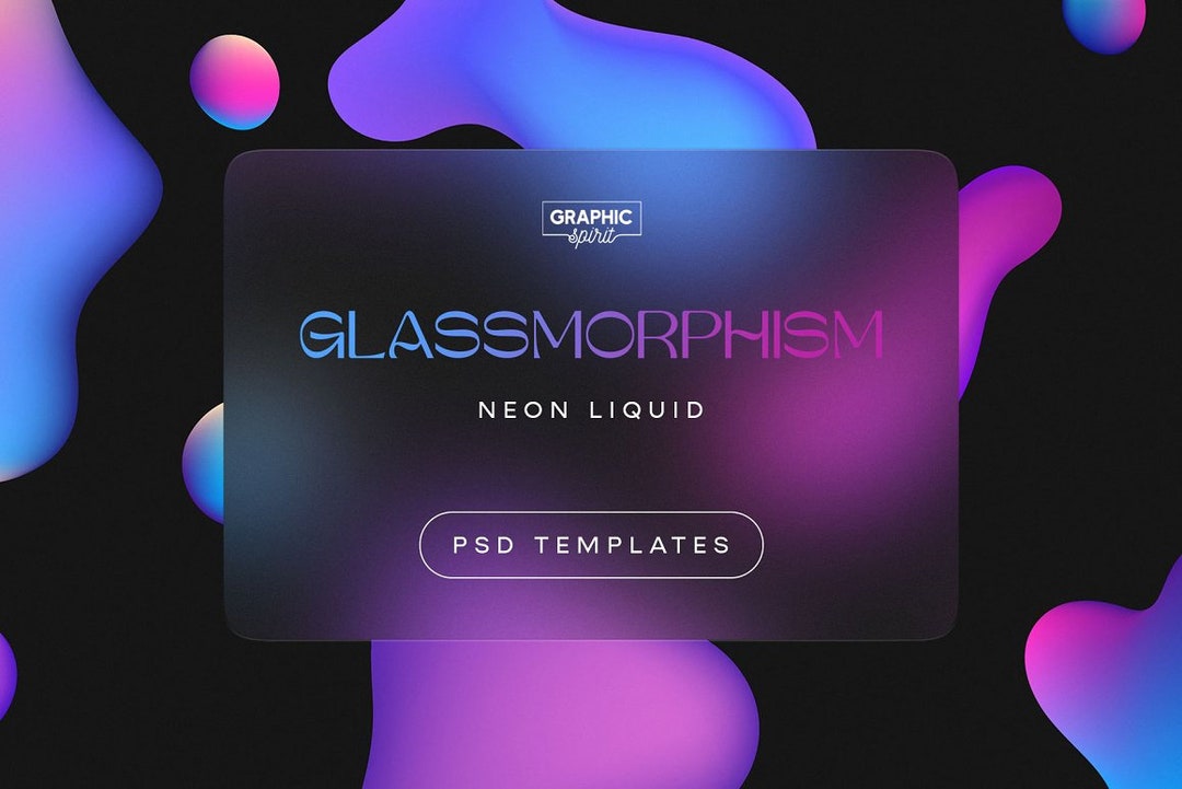 Glassmorphism Effect for Adobe Photoshop - Realistic Glassmorphism ...