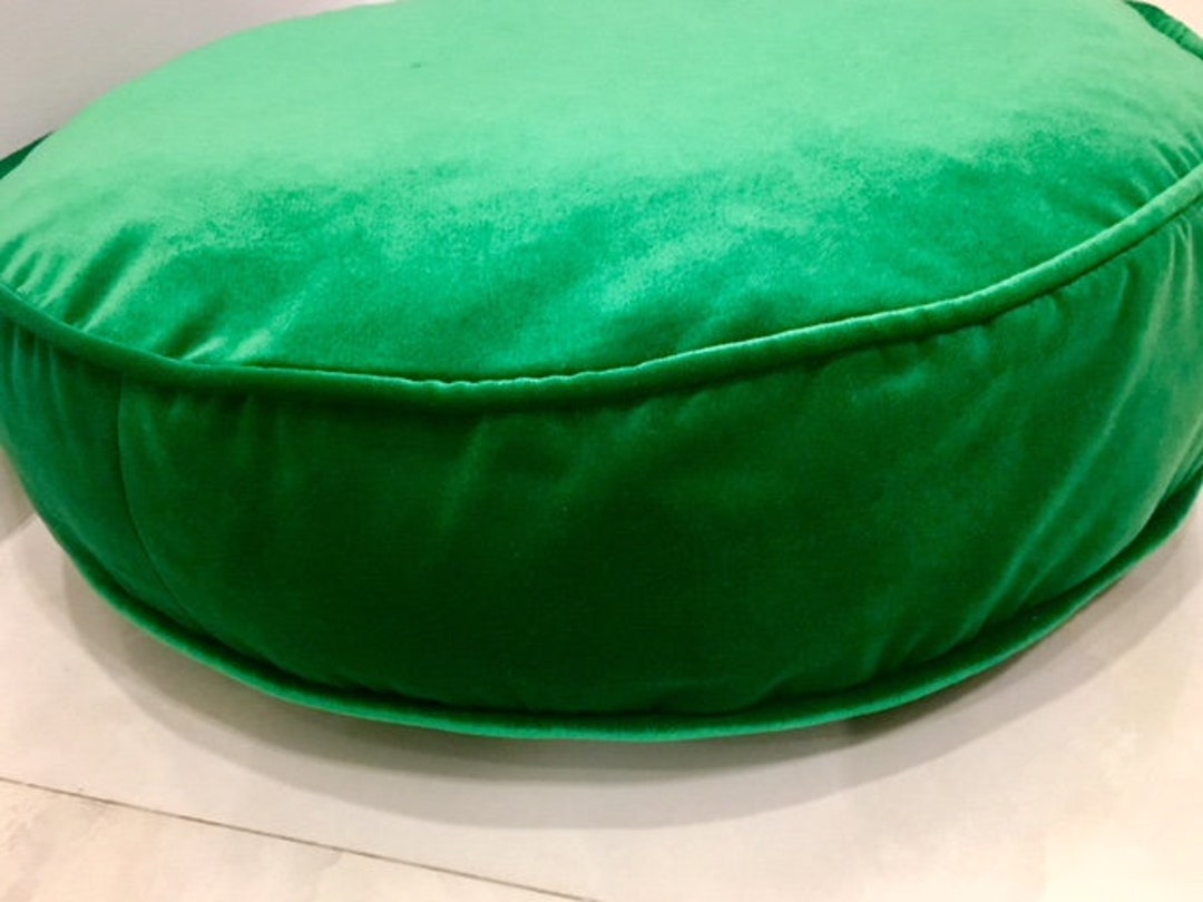 Luxury Round Velvet Pillow Cover, Round Pillow Case, Circle Pillow ...