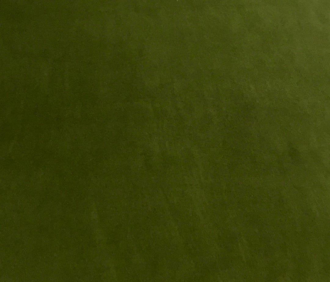 Luxury Moss Green Upholstery Velvet Fabric, Heavy Weight Drapery, Couch ...