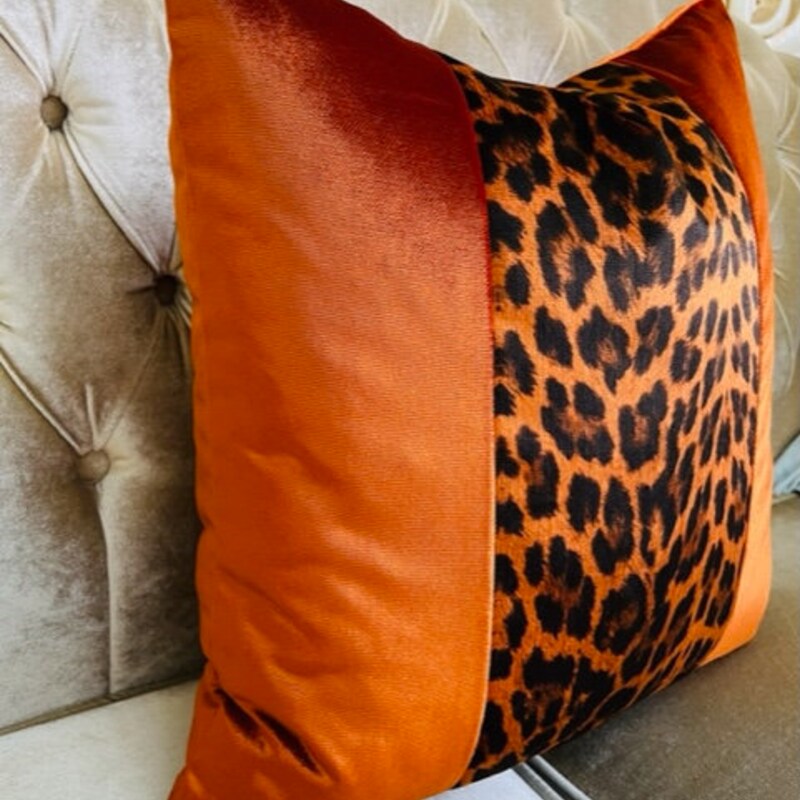 Orange Pillows - Etsy