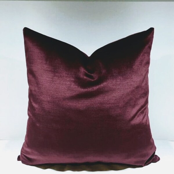Plum Throw Pillow - Etsy