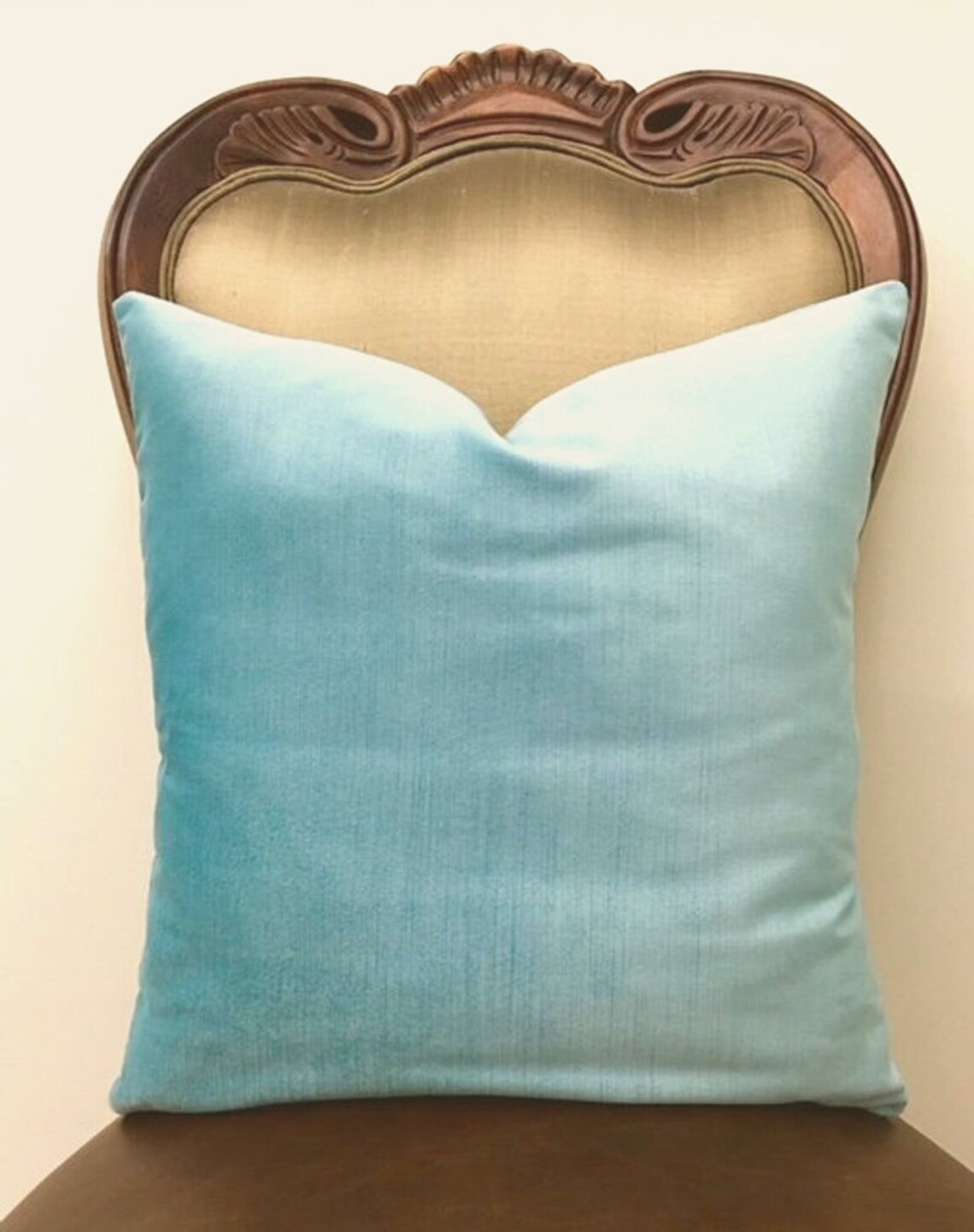 Luxury Light Turquoise Upholstery Velvet Fabric Fabric by the | Etsy